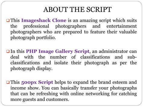Ppt Imageshack Clone 500px Clone Script 500px Clone 500px