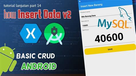 Xamarin Forms Insert New Data To Mysql Server V2 Xamarinformmysql Xamarinformindonesia Youtube