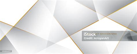 3d 흰색 고급 추상 배경은 황금 다각형 선 효과 장식으로 밝은 공간에 레이어를 겹칩니다 종이 컷 스타일의 미니멀 배너 웹 전단지 카드 또는 브로셔 표지를 위한 현대적인