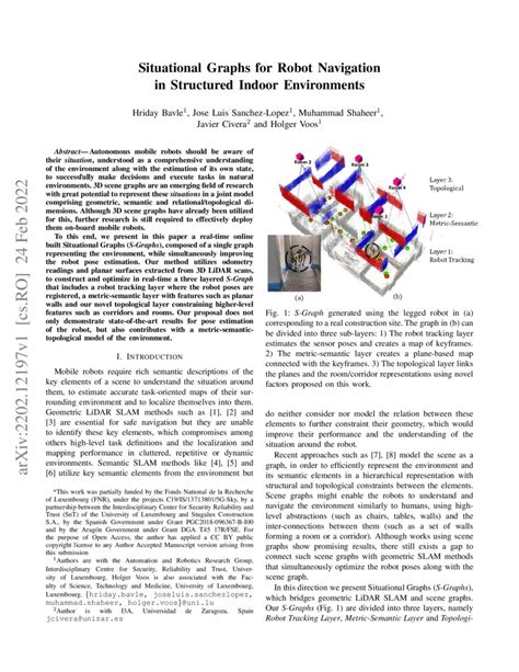 Situational Graphs For Robot Navigation In Structured Indoor Environments Deepai