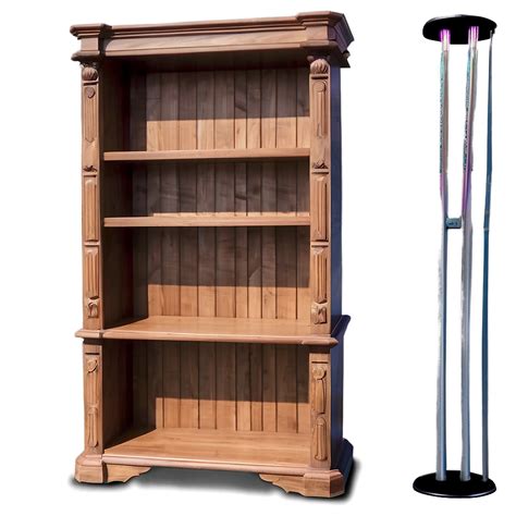 Download Empty Bookshelf With Cubbies Png Mbj