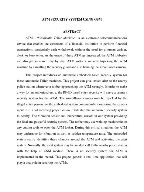 93 Atm Security Pdf Automated Teller Machine Security Alarm