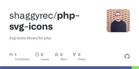 github shaggyrec php svg icons svg icons library for php