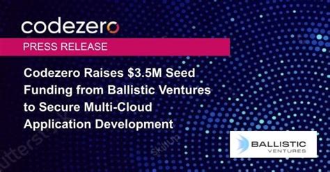 Codezero Gets Initial Funding Rkubernetes