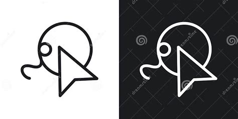 Lasso Tool Icon Set Technology Polygonal Art Graphic Design Vector Symbol In A Black Filled And