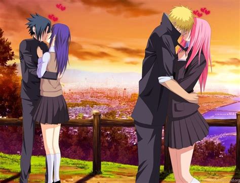 Naruto And Sasuke Kissing Wallpapers Wallpaper Cave