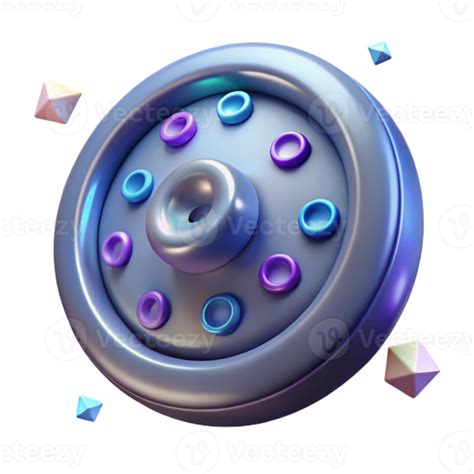 Elegant Artistic Plastic Button Texture Cutout For User Interface