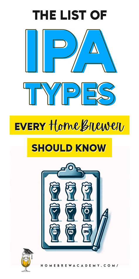 Ipa Types Bold And Rich Varieties Of India Pale Ales