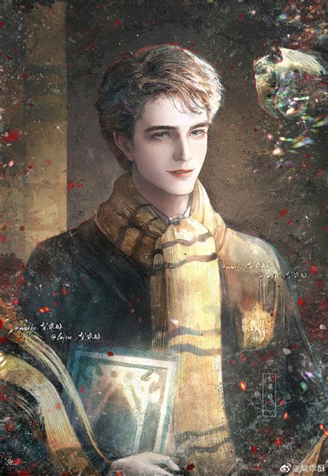 哈利波特魔法觉醒超话 格兰芬多 斯莱特林 拉文克劳 赫奇帕奇 可以凑霍格沃茨九图啦 P7p9分别是鹰院拟人和獾院拟人呐