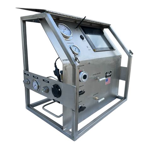 15000 Psi Hydrostatic Test Unit With Digital Chart Recorder