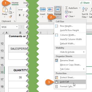 How To Lock Cells For Editing And Protect Formulas Excel Campus