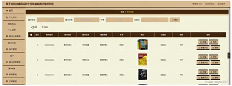 Python Django毕业设计基于协同过滤算法的个性化智能图书推荐系统（程序lwpython智能推荐图书项目的技术方案 Csdn博客