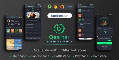 Qearner V103 Quiz App Android Quiz Game With Earning System