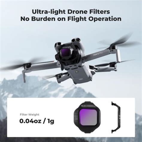 Dji Mini 5 Pro Nd Filter Set Nd8nd16nd32nd64 Kandf Concept