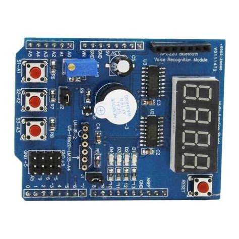 Multifunction Shield For Arduino Uno Leonardo Roboticsdna