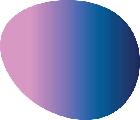 Pink And Blue Gradient Oval Shape 53985498 Vector Art At Vecteezy