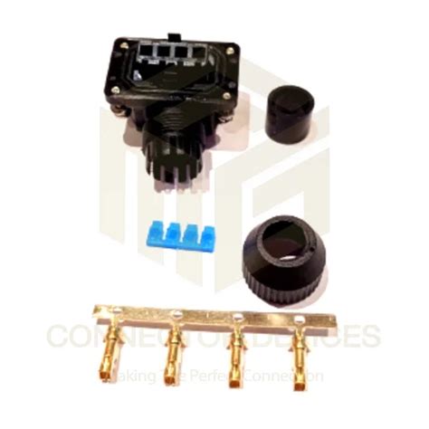 Servo Motor Connector 4 Pin Connector Devices Is Distributors Of Connfly Xinya Zb And