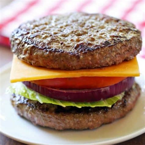 Bunless Burger Healthy Recipes Blog