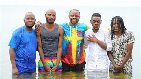 Eddie Wizzy Receives Christ Gets Baptised Sqoop Get Uganda