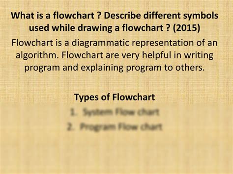 SOLUTION Define Flowchart And Symbol Studypool