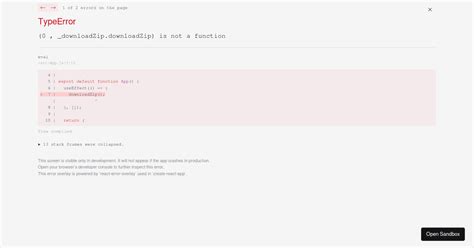 Extract Files Examples Codesandbox