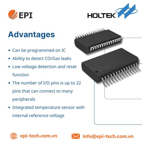 Holtek Ba45f6740 Cogas Detector Flash Mcu With A High Performance 8 Bit Risc Architecture