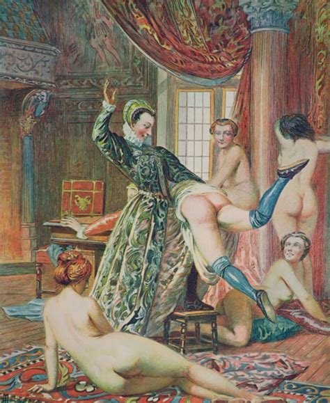 La Vie Des Dames Galantes Spanking Art