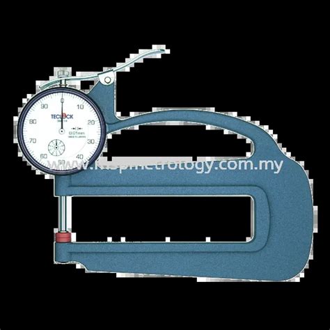 Teclock Dial Thickness Gauge10mm001 Sm 114 Insertion Depth 120mm