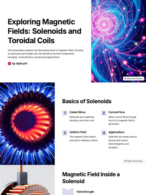 Exploring Magnetic Fields Solenoids And Toroidal Coils 2 Pdf