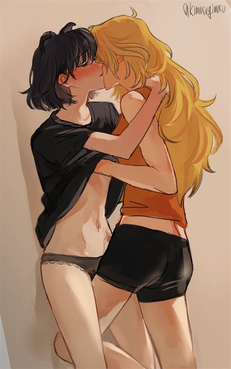 Yang Xiao Long And Blake Belladonna Rwby Drawn By Naizo Kimosugimasu Danbooru