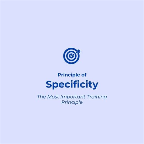 Principle Of Specificity How To Apply It To Training Rarnex