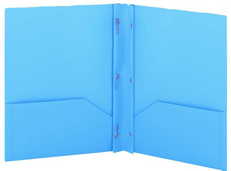 Plastic Folder With Prongs 36 Pcs 2 Pocket Folder With Prongs Plastic