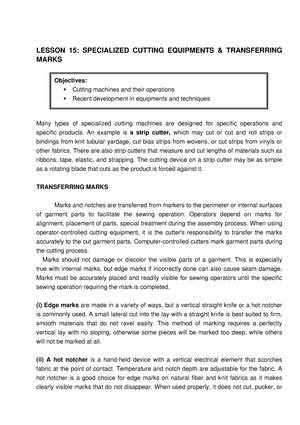 Dimensions Types OF Markers LESSON DIMENSIONS TYPES OF MARKERS SPLICING Studocu