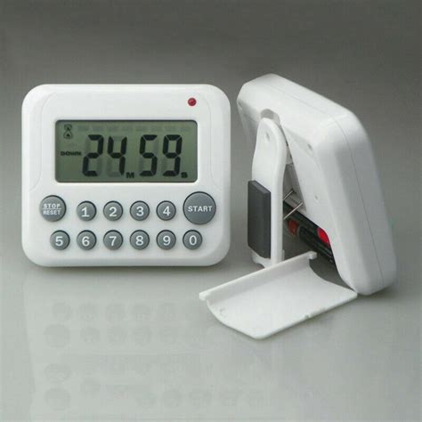 Kitchen Led Digital Screen Timer Gray Button Stric Vicedeal
