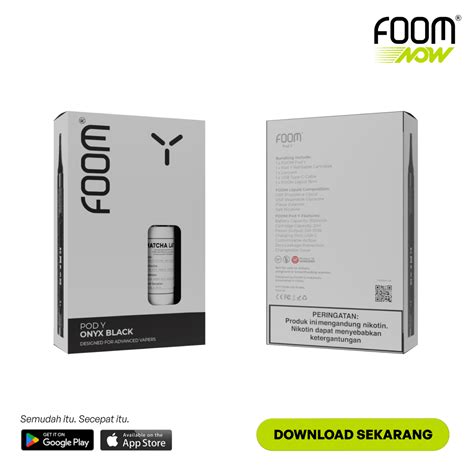 Pod Y Bundling Liquid 15 Ml Onyx Black Foom Foom Lab Global