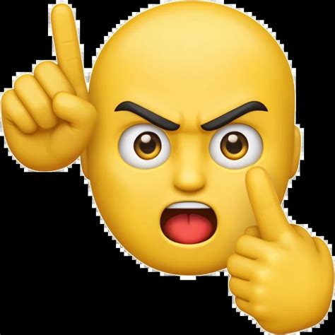 Emoji Holding Up Middle Finger Emoji Ai Emoji Generator