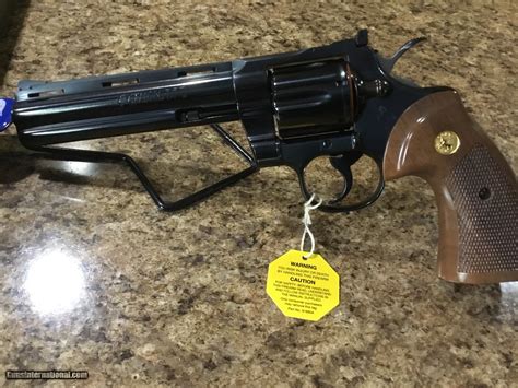 Colt Python 6inch Custom Shop One Owner Factory Tune And Ported New 1979
