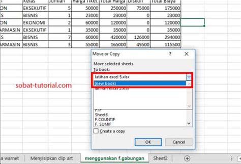 Cara Memisahkan Sheet Di Excel Menjadi File Lain Sobat Tutorial