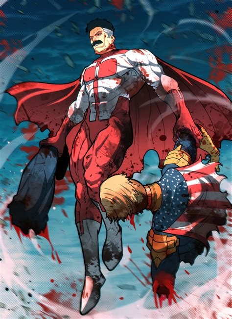 Omni Man And Homelander Invincible And More Drawn By Thirdphp Danbooru