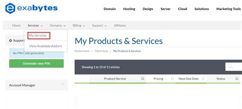 Reset Forgotten Cpanel Password From Client Area End Exabytesmy