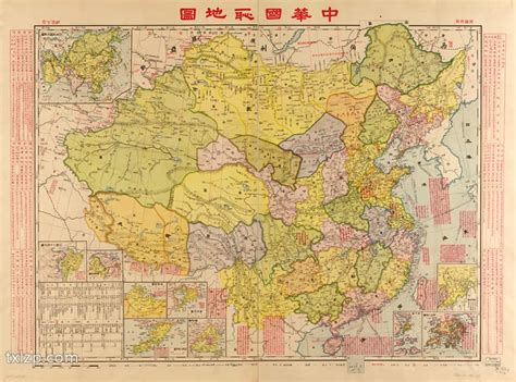 1931年《中华国耻地图》历史地图网