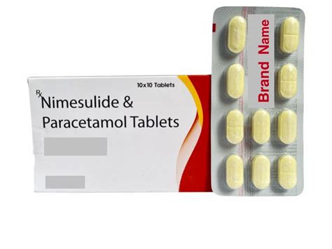 Nimesulide And Paracetamol Tablets At ₹ 45 Box Nimesulide Tablet In Baddi Id 2856266523688