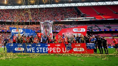 How It Feels To Win The Championship Play Off Final Bbc Sport