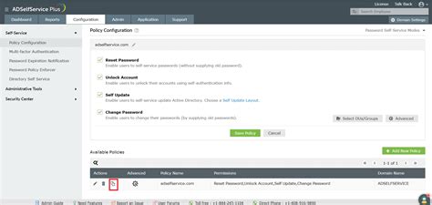 How To Clone Existing Policies In Adselfservice Plus