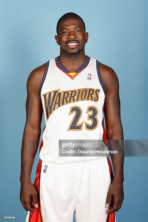 Jason Richardson Of The Golden State Warriors Poses During Nba Media