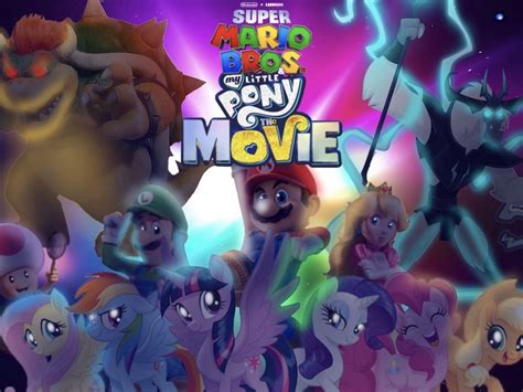 The Super Mario Mlp The Movie Crossover By Bluemario11 On Deviantart