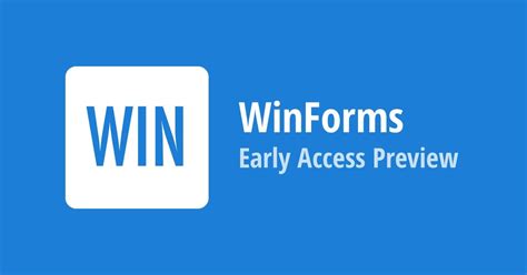 Winforms — Early Access Preview V231 Rdevexpress