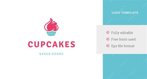 Premium Vector Pink Bakery Logo Minimalist Design Template Vector