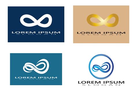 Infinity Design Abstract Symbol Vector Graphic By Tomiyslank · Creative