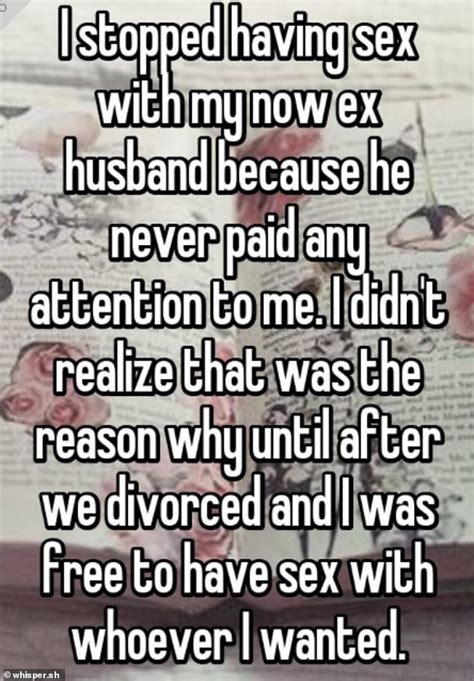 He Was Having An Affair Married Couples Reveal What Caused Them To Stop Having Sex Daily
